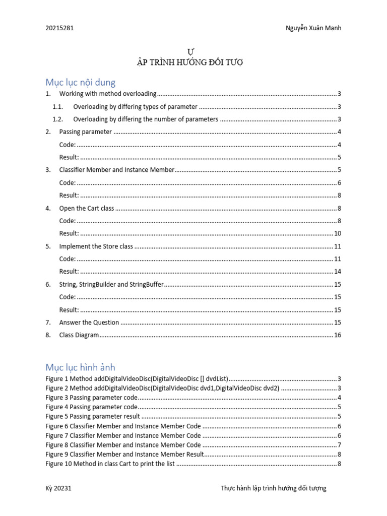20215281-Nguyen Xuan Manh-BC TH Lab3 | PDF