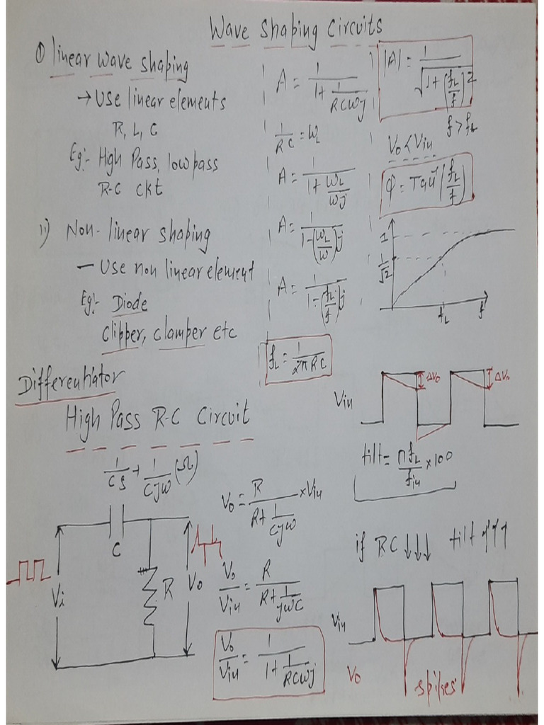 Lec-22 To 31 Clippers Complete. Analog Electronics | PDF