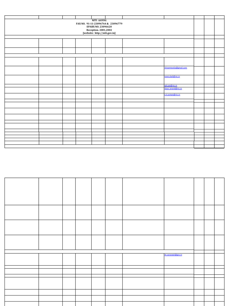 TeleDirectory05072109 Bittoo 123 | PDF | Government Of India