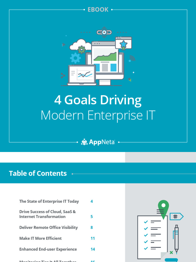 4 Goals Driving Modern Enterprise It | PDF | Cloud Computing | Software ...