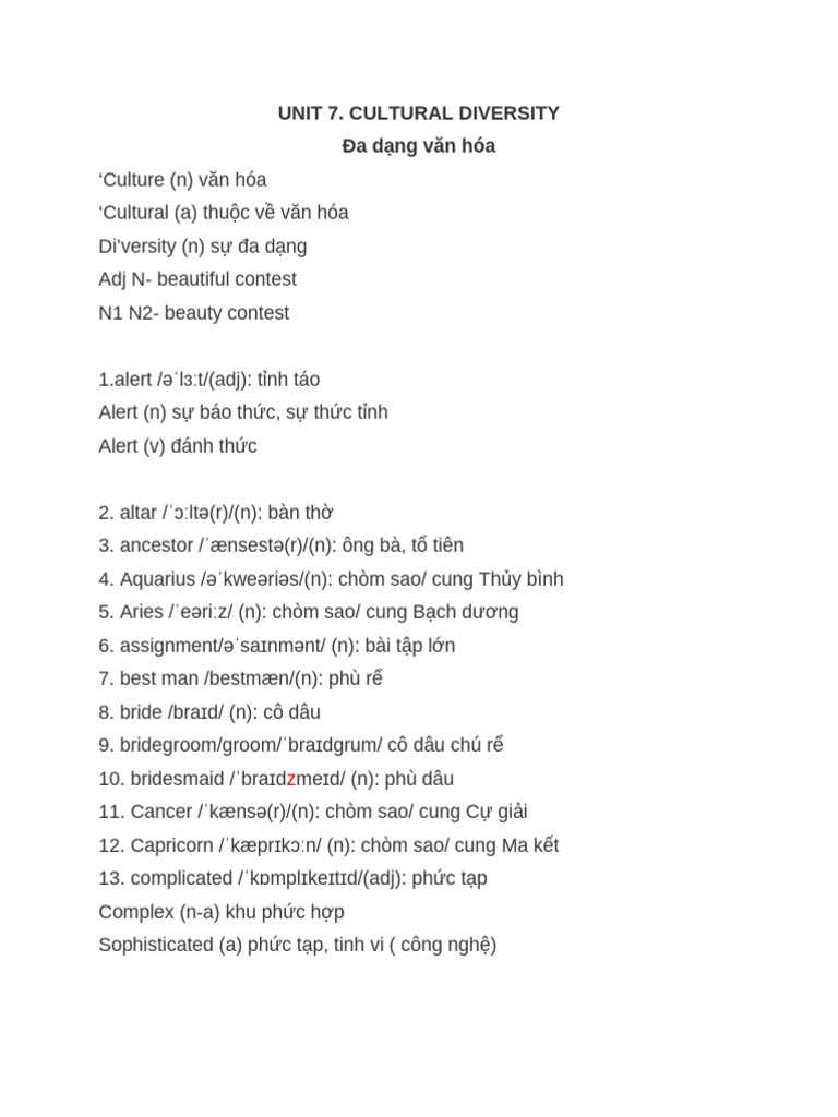 class-10-new-text-unit-7-vocab | PDF