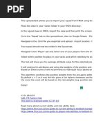ZTH Player Accelerator Training Plan | PDF | Foot | Ball Games