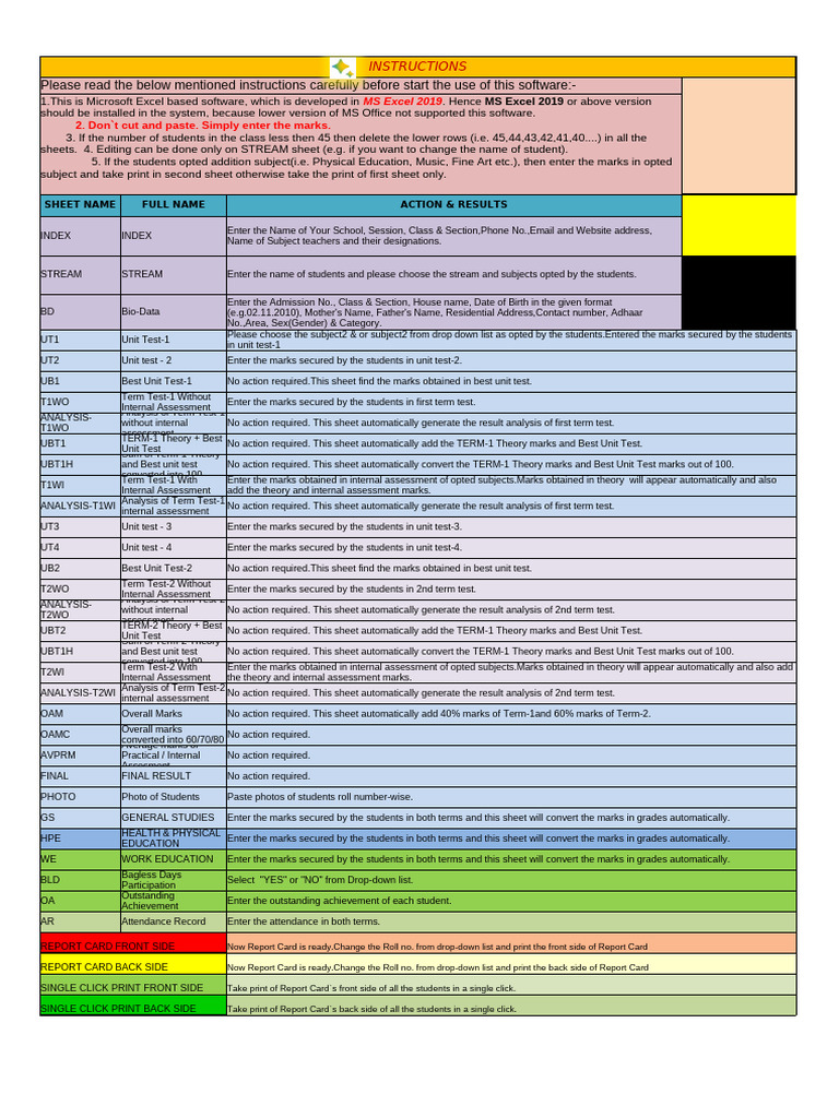 11th Science | PDF | Microsoft Excel