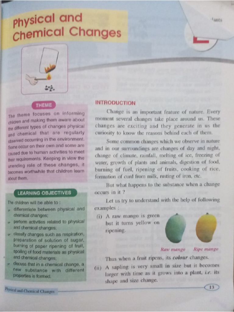 Ch2 Phy Chem Changes | PDF