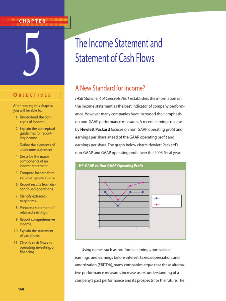 Chapter 5 - The Income Statement and Statement of Cash Flows | PDF ...