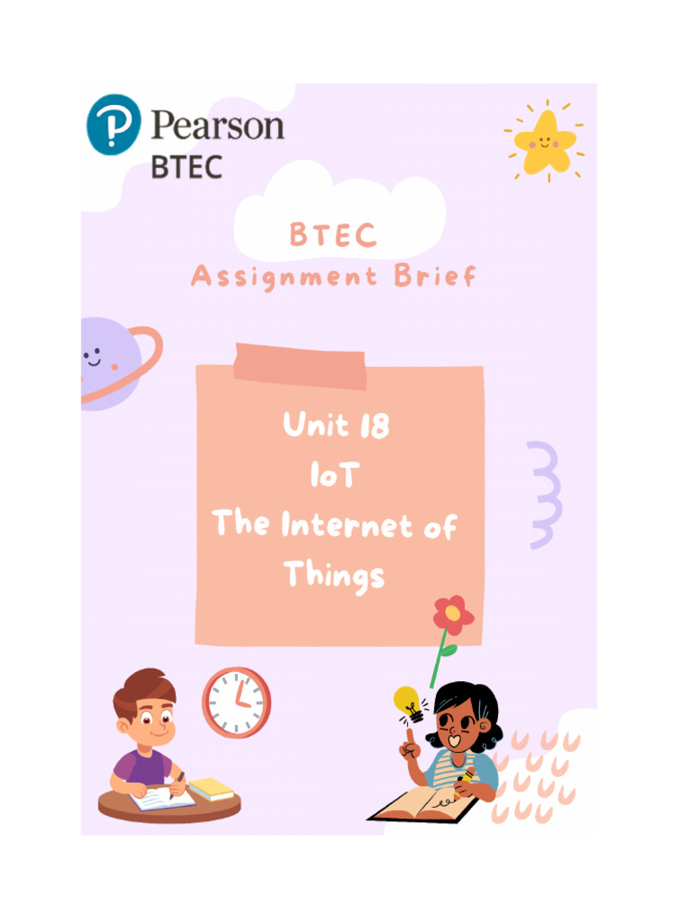 Unit 18-Task 1 | PDF | Internet Of Things | Sensor