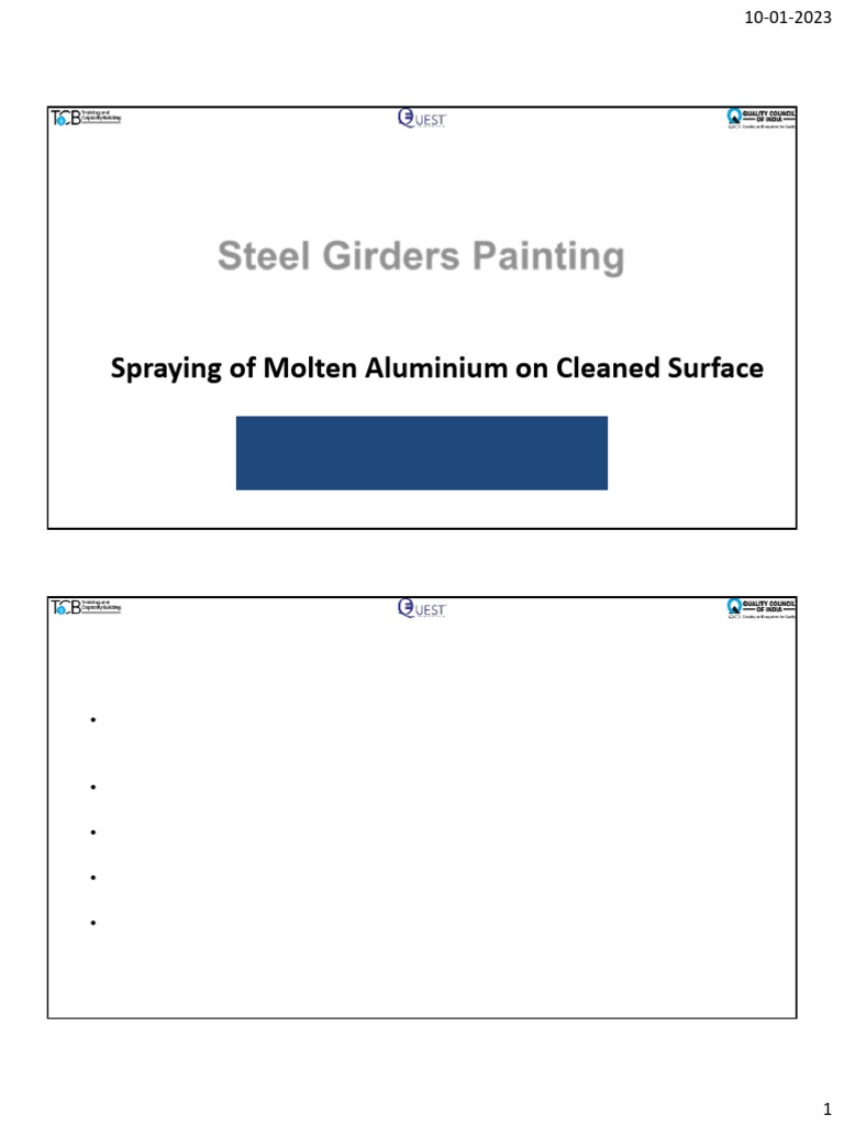 Session-4 (Steel Grider Painting) 1 | PDF | Paint | Epoxy