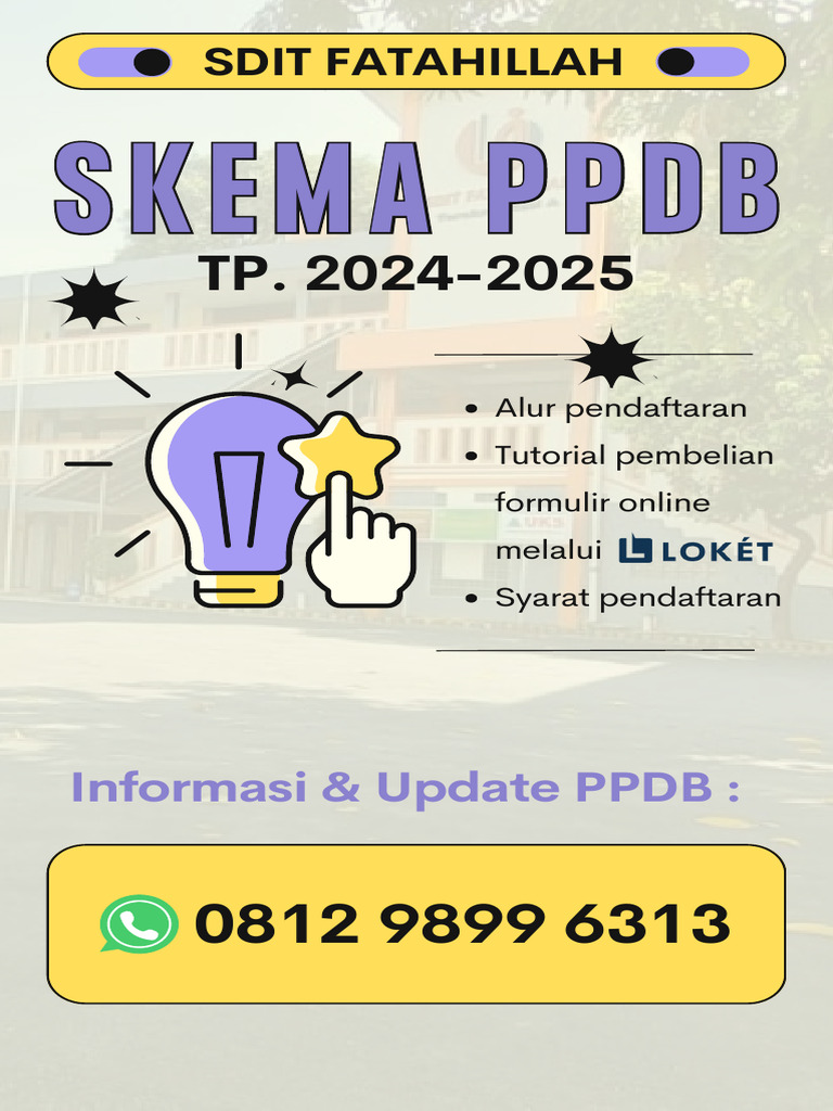 ALUR PPDB Fatahillah SD | PDF