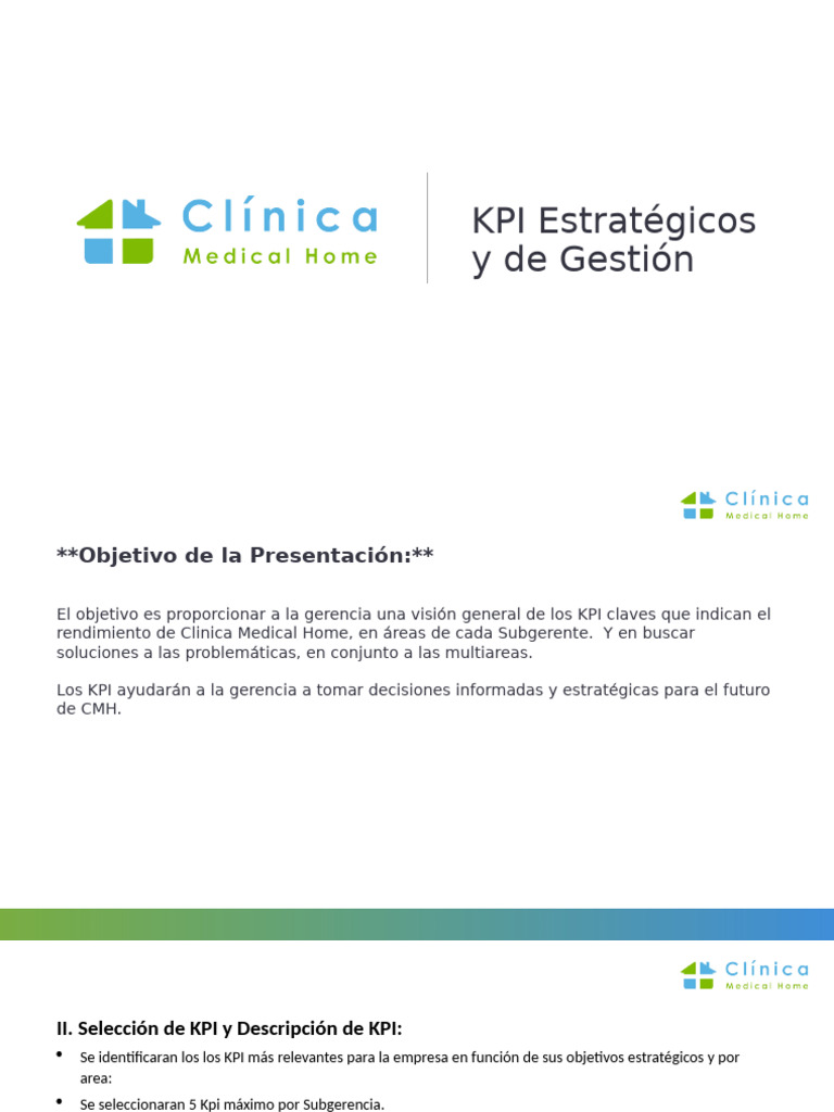 Presentación - KPIs Por Areas Final v1 | PDF | Indicador de rendimiento | Business