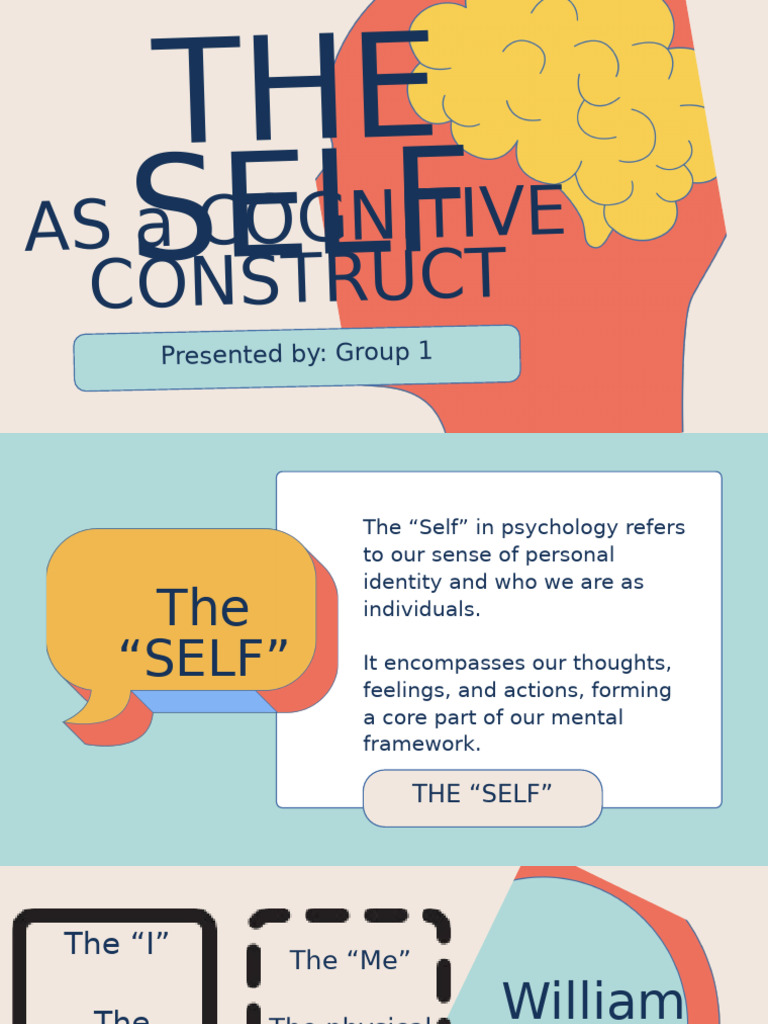 The Self as a Cognitive Construct | PDF | Self Esteem | Id