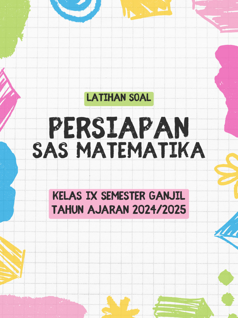 Latihan Soal Matematika Kelas 9 | PDF