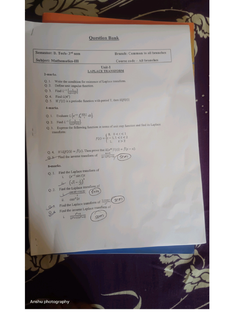 Processed Semester Exam | PDF