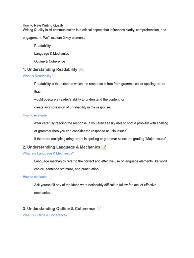 How To Rate Writing Quality | PDF | Profanity | Stereotypes