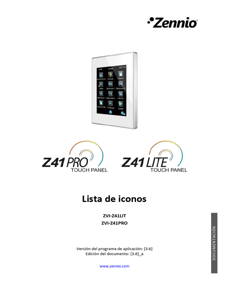 Z41_LitePro_icon_list_v3.6_a_SP | PDF