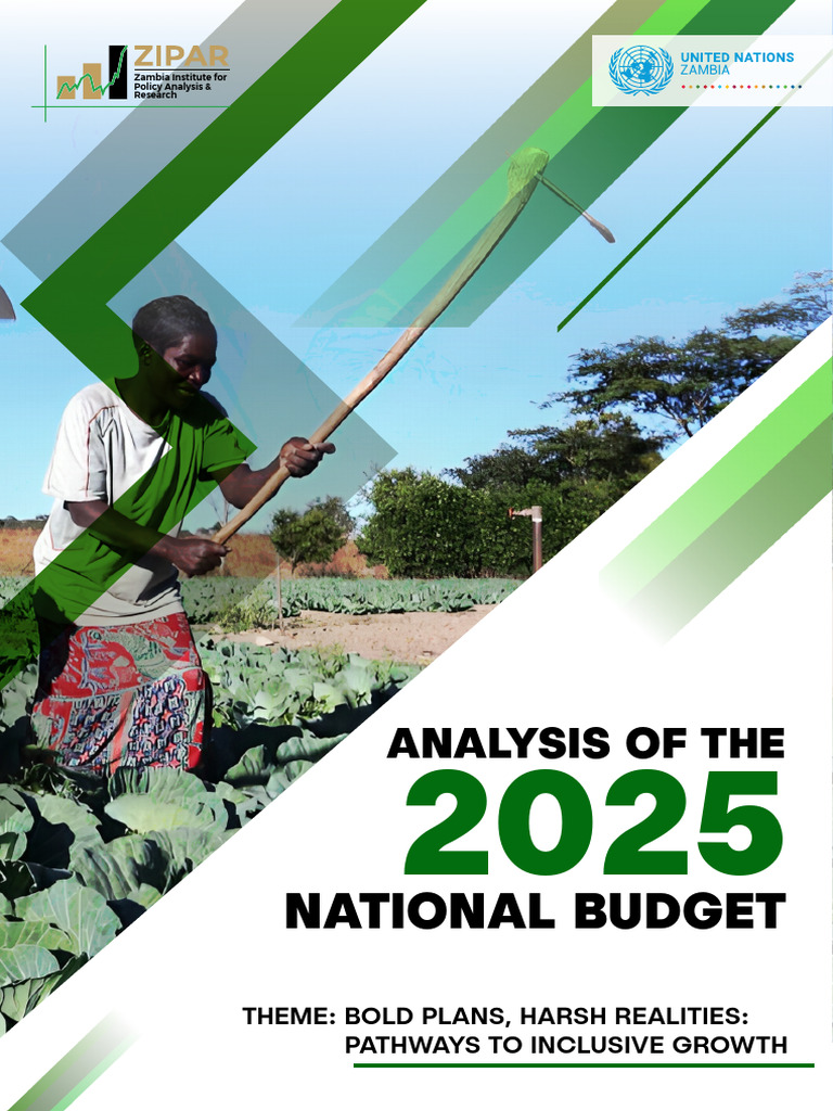 Zambia 2025 National Budget Analysis Pdf Government Budget Balance