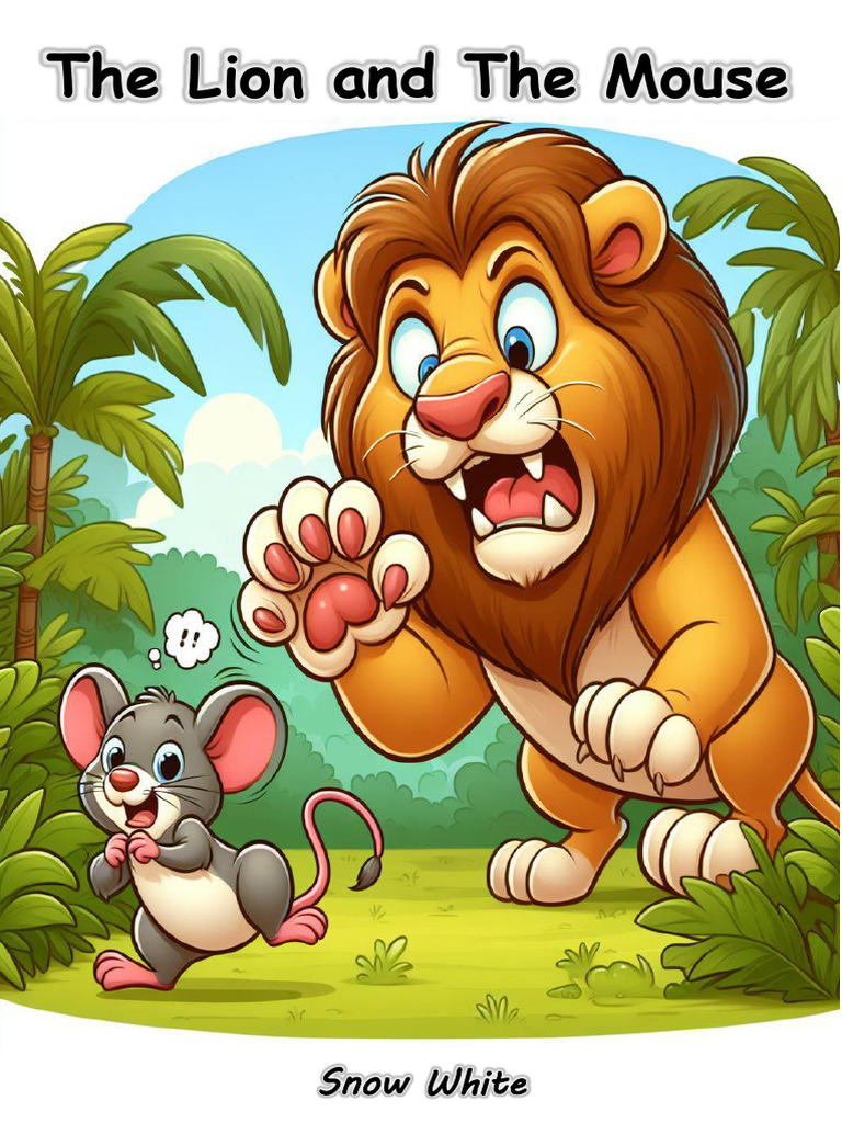 The Lion and the Mouse: A Friendship Story | PDF