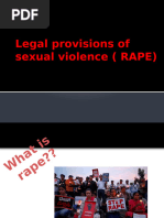 Rape Under Bnss and Bns | PDF | Rape | Consent