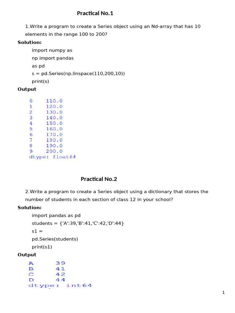 Final Ip Practical File | PDF | Computer Data | Sql