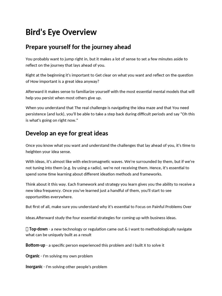 4 Business Ideation Methods | PDF | Cognition