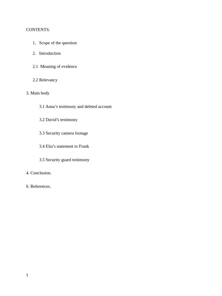 Evidentiary Law Second Draft. | PDF | Hearsay | Burden Of Proof (Law)
