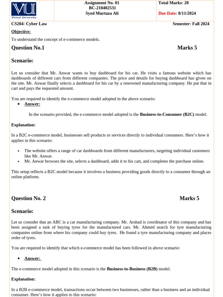 Fall 2024_CS204_1 | PDF