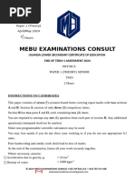 New Lower Secondary Curriculum Sample Papers Circular | PDF