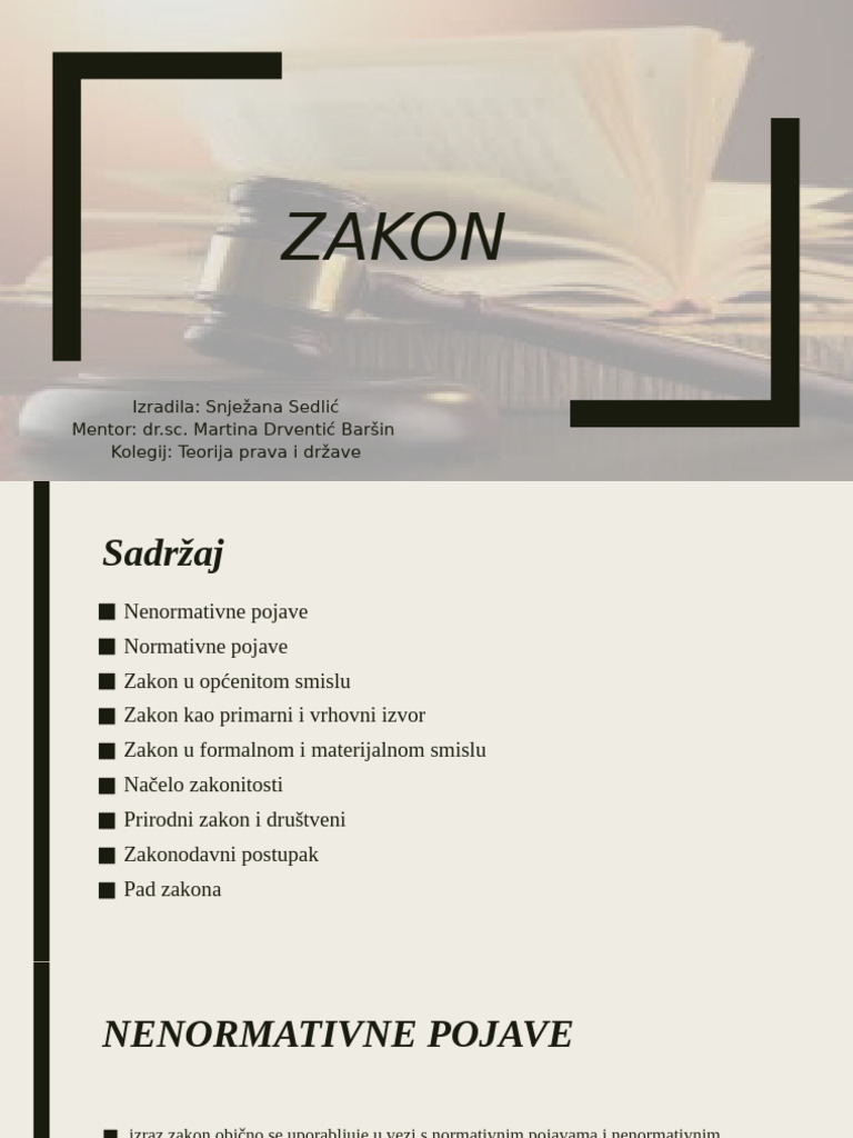 Zakon | PDF