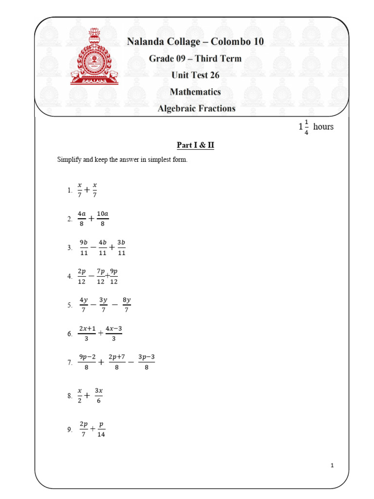 Unit 26 | PDF