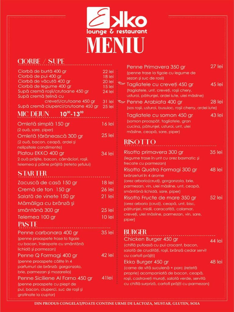 Ekko Lounge | PDF