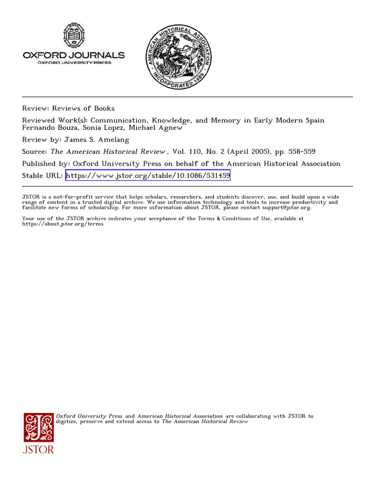 Amelang ReviewsBooks 2005 | PDF