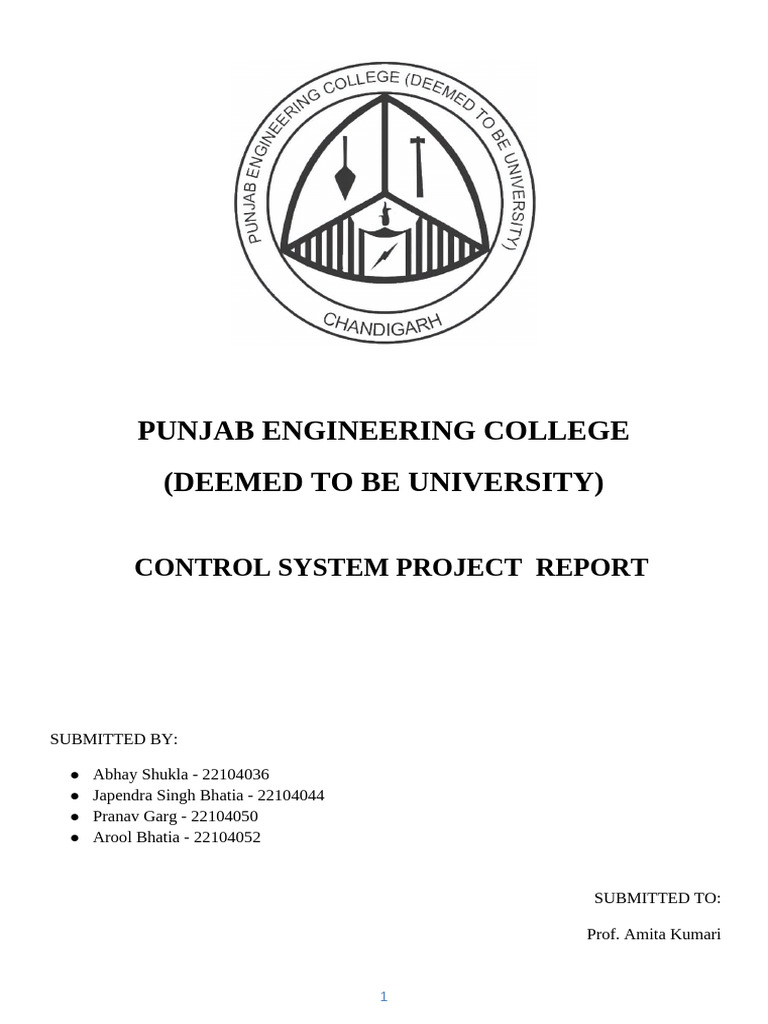 CS Report | PDF | Electric Motor | Electrodynamics