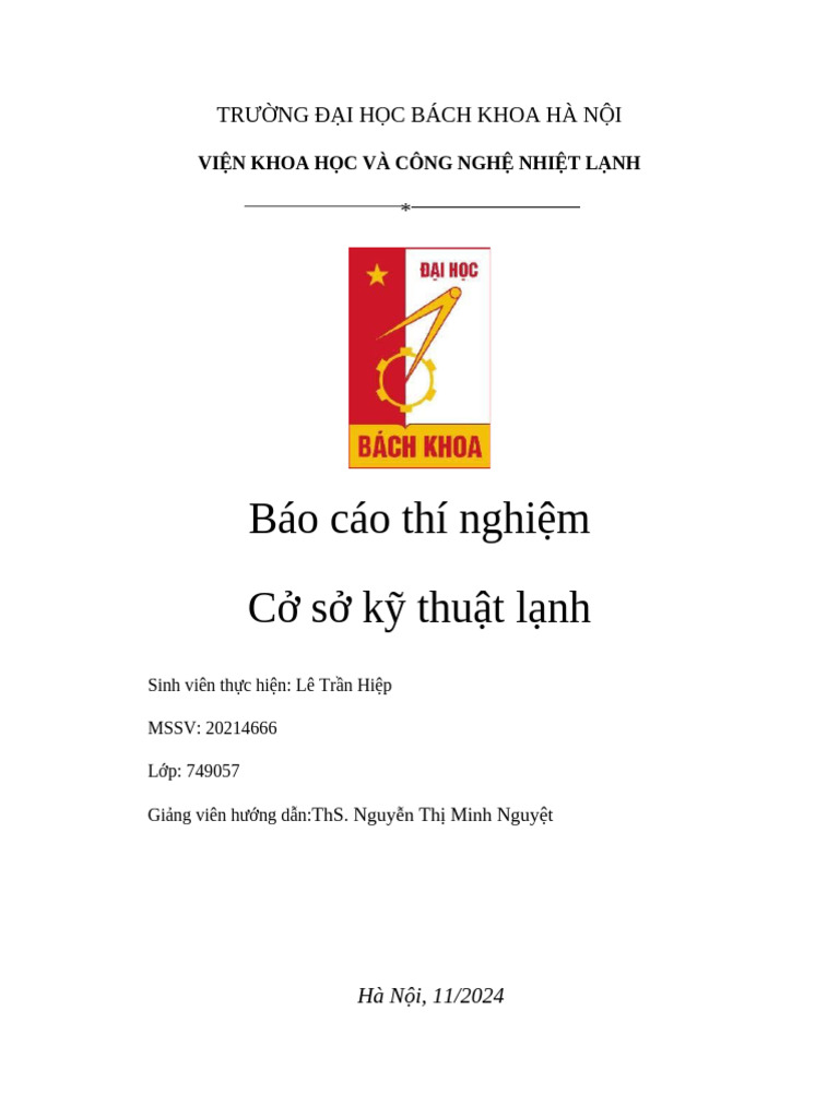 Báo Cáo CSL | PDF