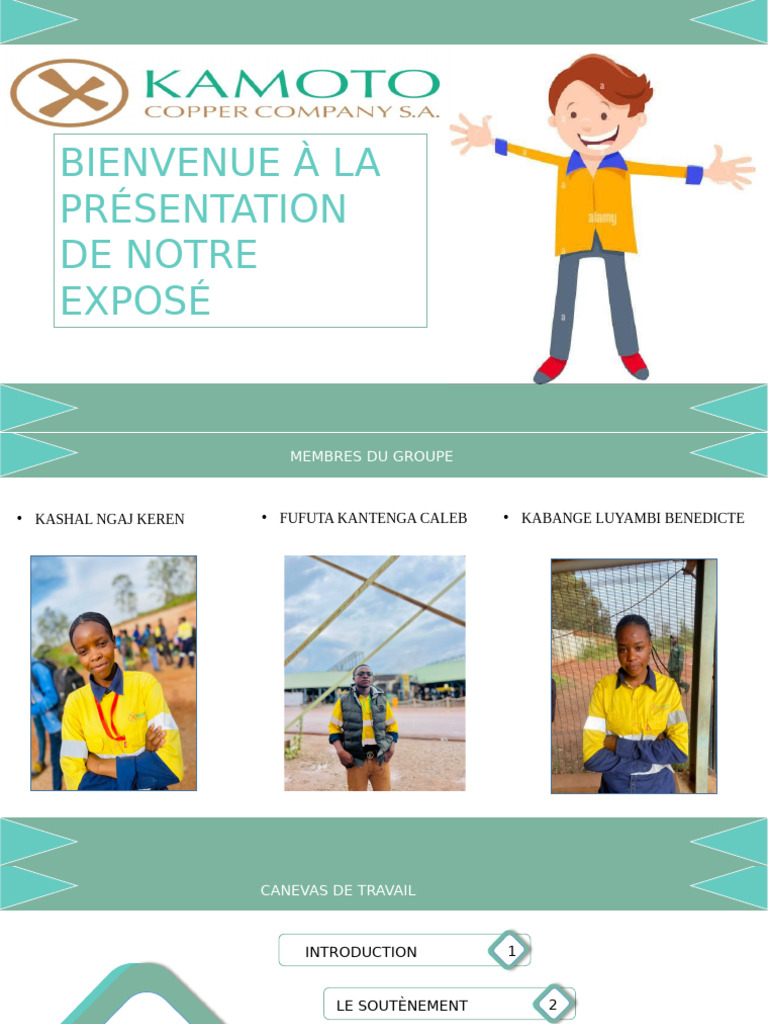 Techniques de Soutènement et Minage en Mine | PDF | Exploitation ...