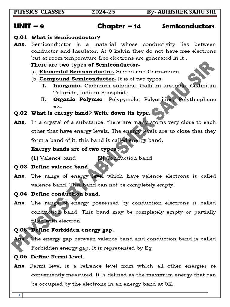 1733458950 | PDF | Semiconductors | P–N Junction
