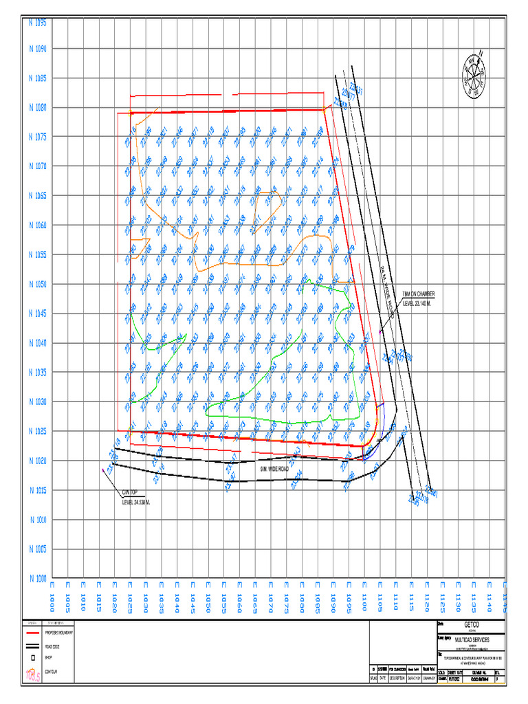 Topographical & Contour Survey Plan for Maheshwari Ss (11!11!2022 ...