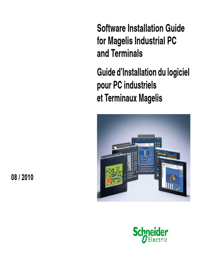 Schneider Electric Magelis PC Panels Software Installation Guide | PDF ...