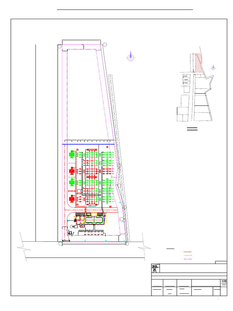 66kV Ankleshwar-C Substation Layout | PDF