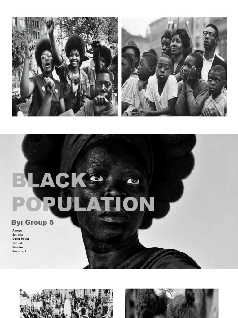 Global Black Population Overview | PDF | Black People | Race (Human ...