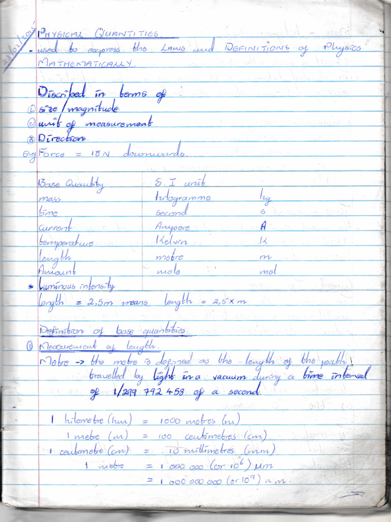 Alevel_Physics_Notes_by_JAH | PDF