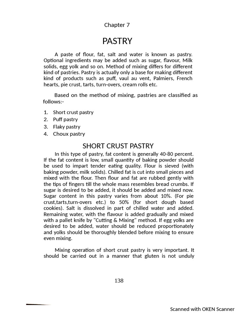 pastrt00. | PDF | Breads | Baking