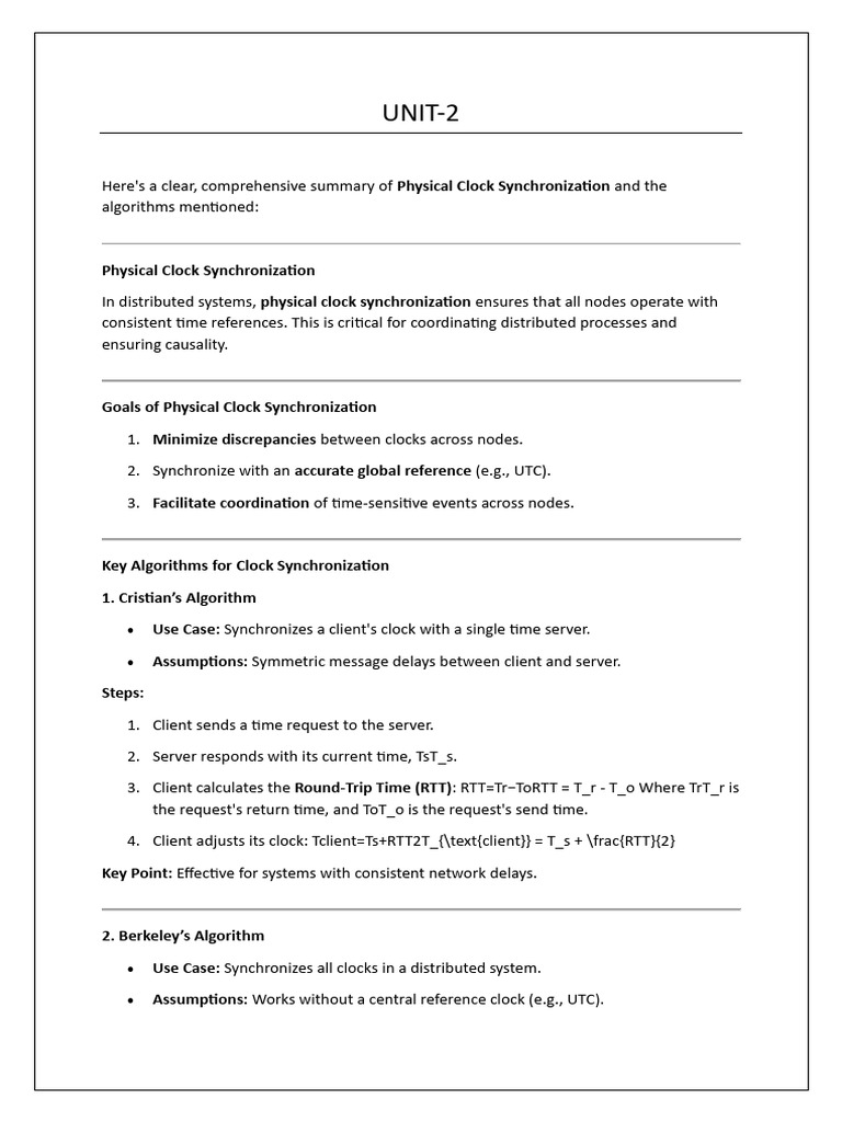 dc_unit-2 | PDF | Computing | Computer Science dc_unit-2 | PDF | Computing | Computer Science