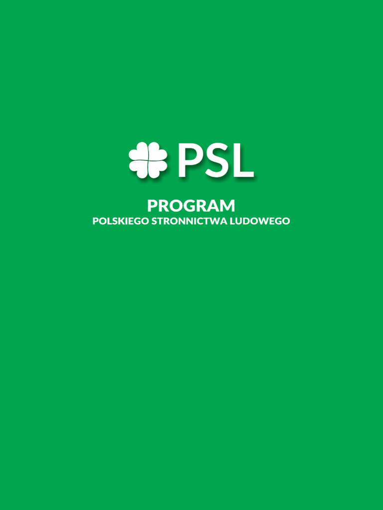 Program PSL 2023 | PDF