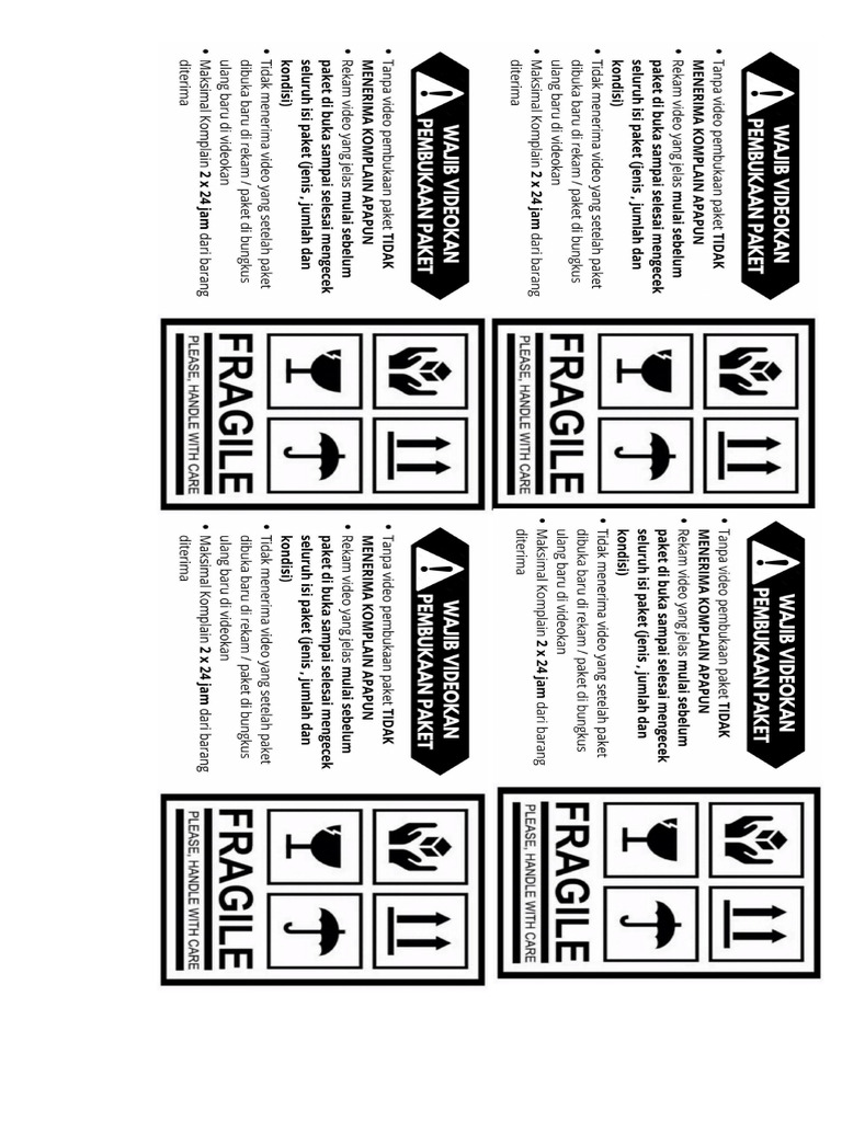 Fragile Unboxing | PDF