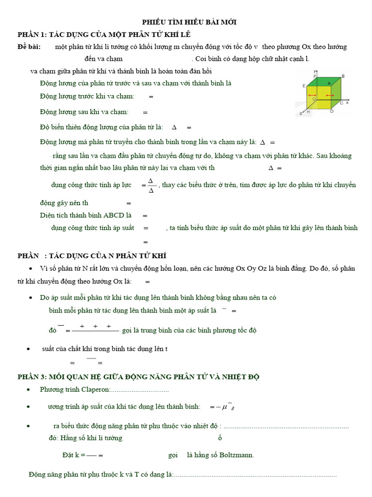 Phieu Tim Hieu Bai Moi Và Bai Tap Bai 12 | PDF