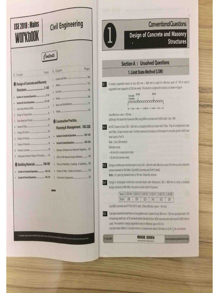 MWB 1.5 Design of Concrete and Masonry Structures | PDF