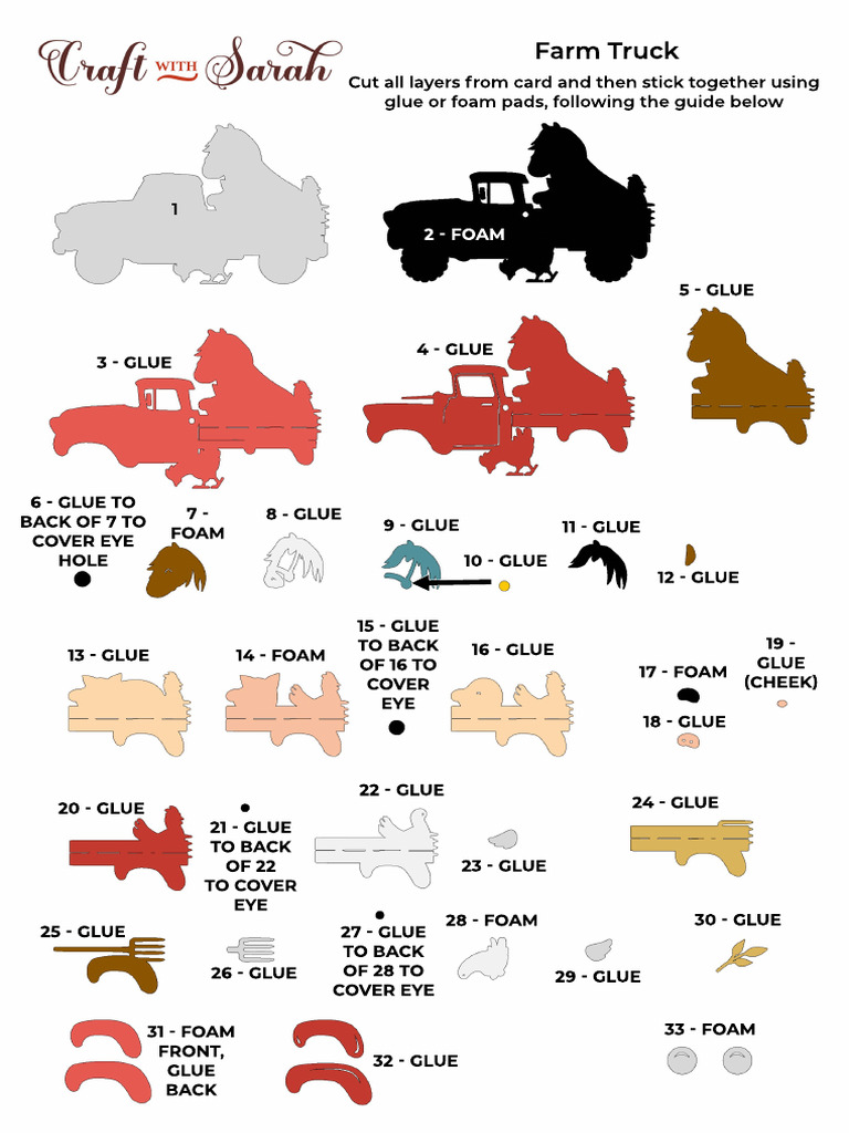 Assembly Guide Farm Truck | PDF