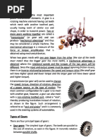 Types and Applications of Gears | PDF | Gear | Equipment