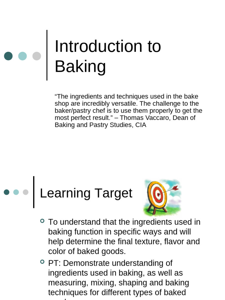 Introduction to Baking | PDF | Baking | Breads