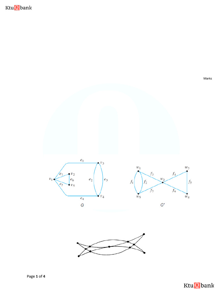 2019 Dec. CS309-E - Ktu Qbank | PDF | Discrete Mathematics | Computational Complexity Theory