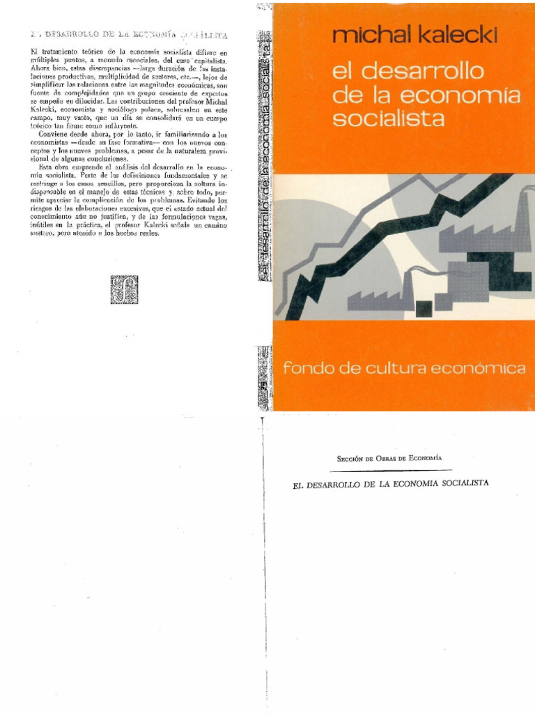 Michal Kalecki - El Desarrollo de La Economía Socialista-Fondo de ...